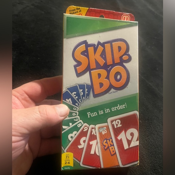 Mattel | Games | Skipbo Fun Is In Order Mattel 26 Players New Never ...